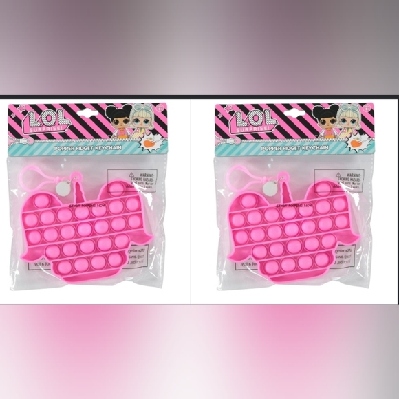 Toys | 2 Lol Surprise Popper Fidget Keychain | Poshmark
